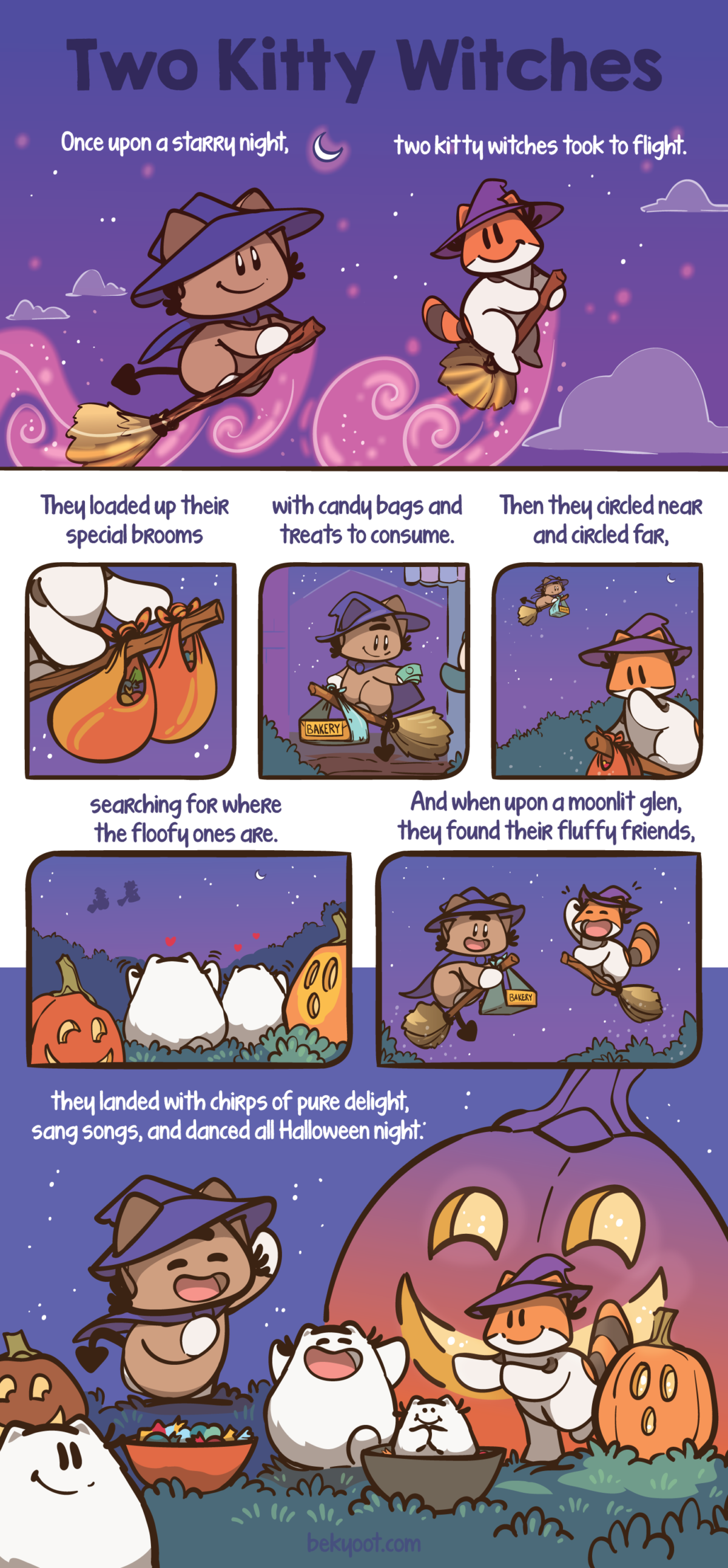 Two Kitty Witches – BeKyoot