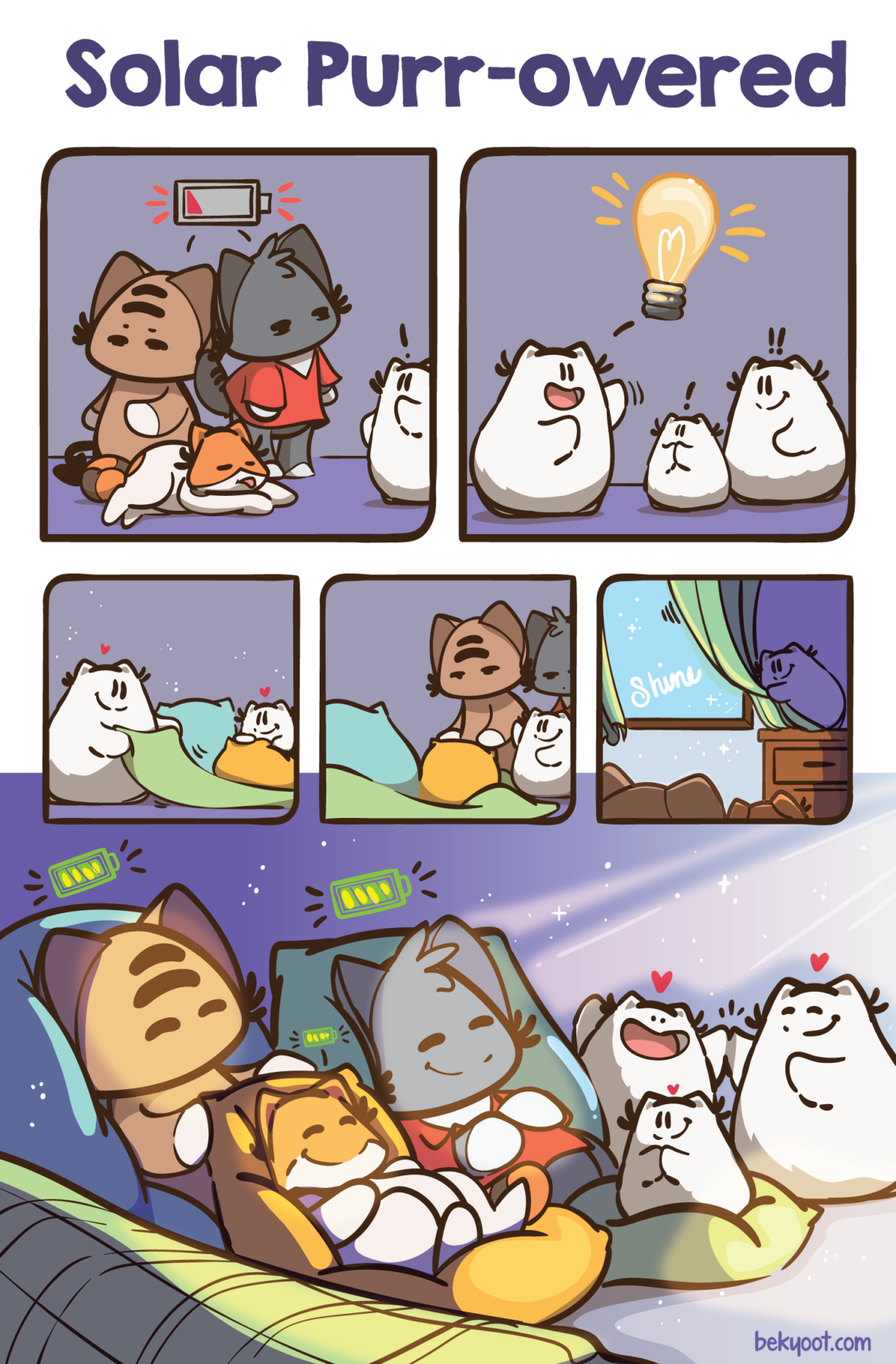 Solar Purr-owered – BeKyoot